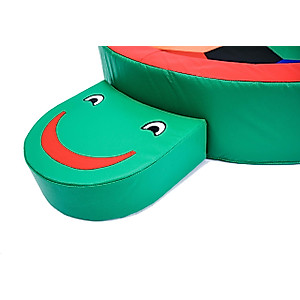 Children's Factory Lollipop Play Yard,Kids Indoor Playground, Rainbow Play Mat for Classrooms, Daycares, Preschools