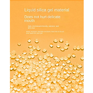 Weiara Toothbrush for Dogs，No Damage to Gums Soft Silicone Cat Toothbrush 2PCS (Tongue Brush + Toothbrush Set) Puppy Toothbrush Cleans Teeth Stains Easily - for Small, Medium and Large Pets