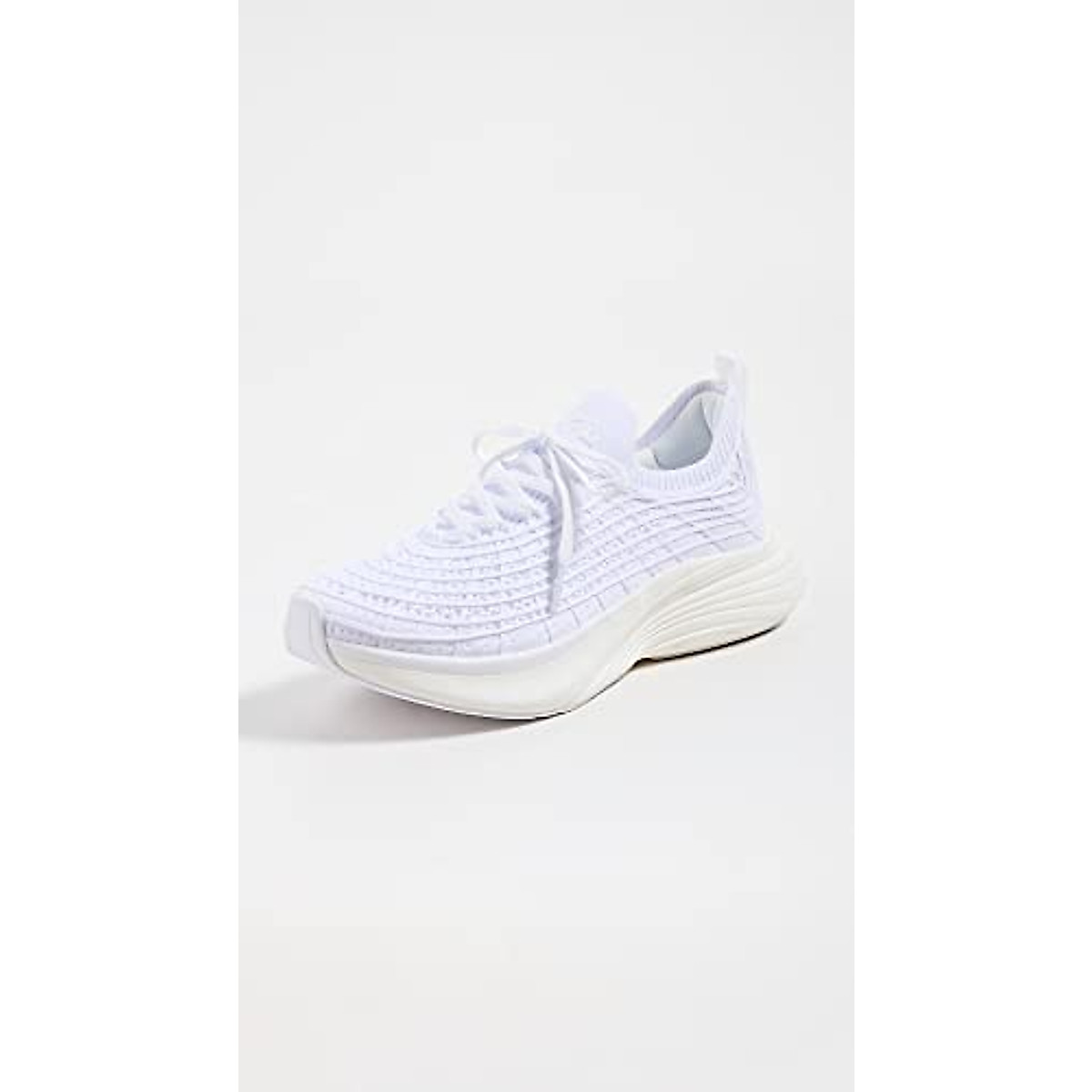APL: Athletic Propulsion Labs Women's Zipline Sneakers, White/White, 8 Medium US