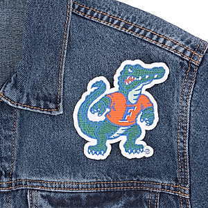Desert Cactus University of Florida Patch – Embroidered Iron On/Sew On Applique for Blazers, Jackets, Backpacks, Bags, Hats & Tactical Gear – Florida Gators (Patch - Design B)