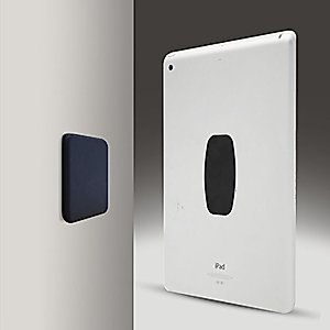 Magnetic Tablet Wall Mount for Public Displays, Fits for iPad, iPad Mini, iPad 2, 3, 4, iPad Air, iPad Air 2, Car Magnet Mount for iPhone 8 7+ 6S and All Cell Phones