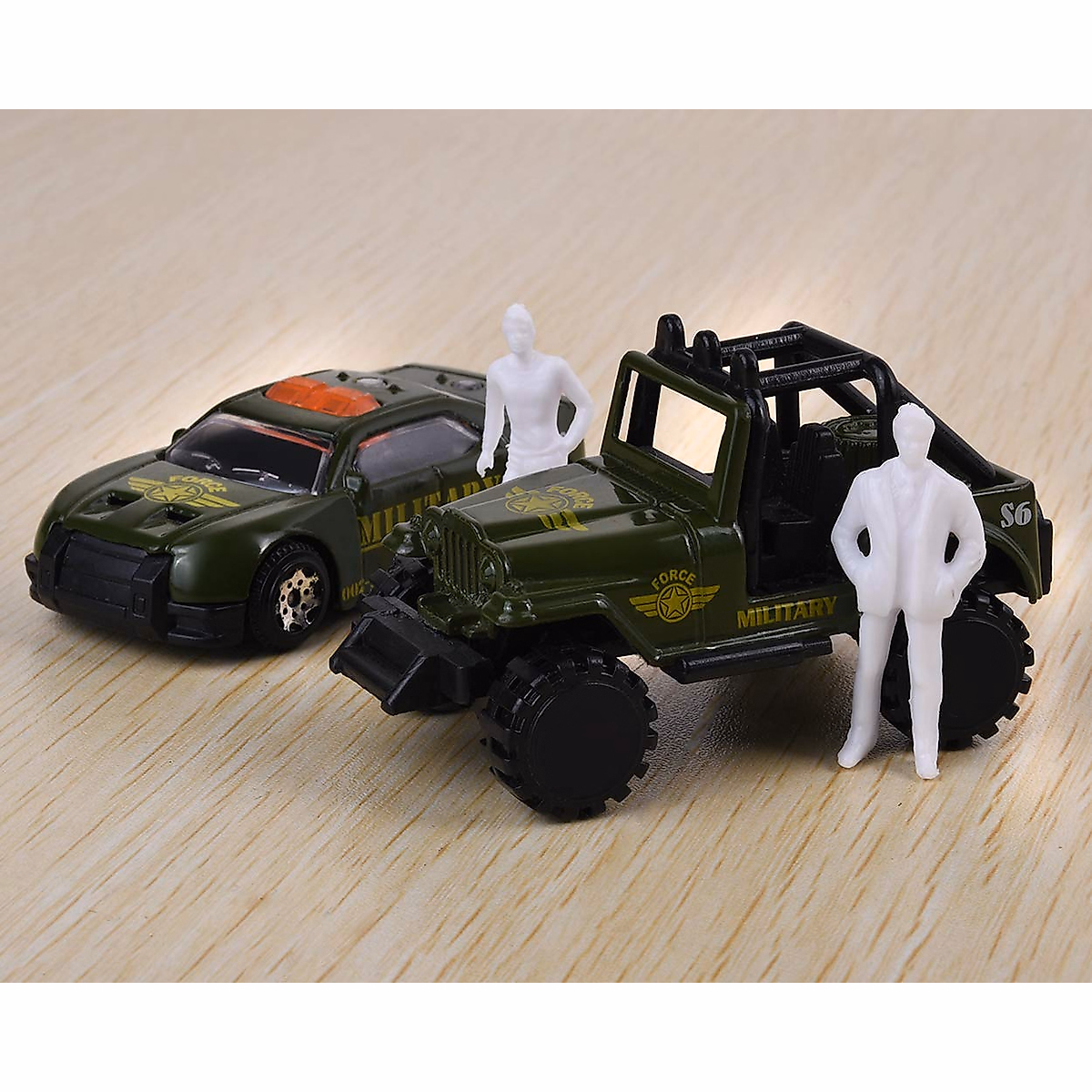 DS. DISTINCTIVE STYLE Unpainted Figures 1:50 Scale 100 Pieces Assorted Poses Miniature People for Architectural Layout Project O Scale Model Trains Railroads Home Bonsai Decor