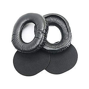 NewFantasia Replacement Earpads Compatible with Audio Technica ATH-M50x, ATH-M40x, M50S, M20x, M30x, ATH-SX1 Headphones Sheepskin Leather Memory Foam Ear Cushions