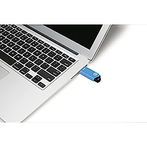 HP 32GB v150w USB 2.0 Flash Drive, Blue