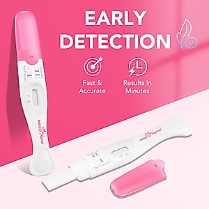 Easy@Home Pregnancy Test Sticks + Easy@Home Smart Basal Thermometer + Easy@Home Ovulation Test Strips (100-pack)