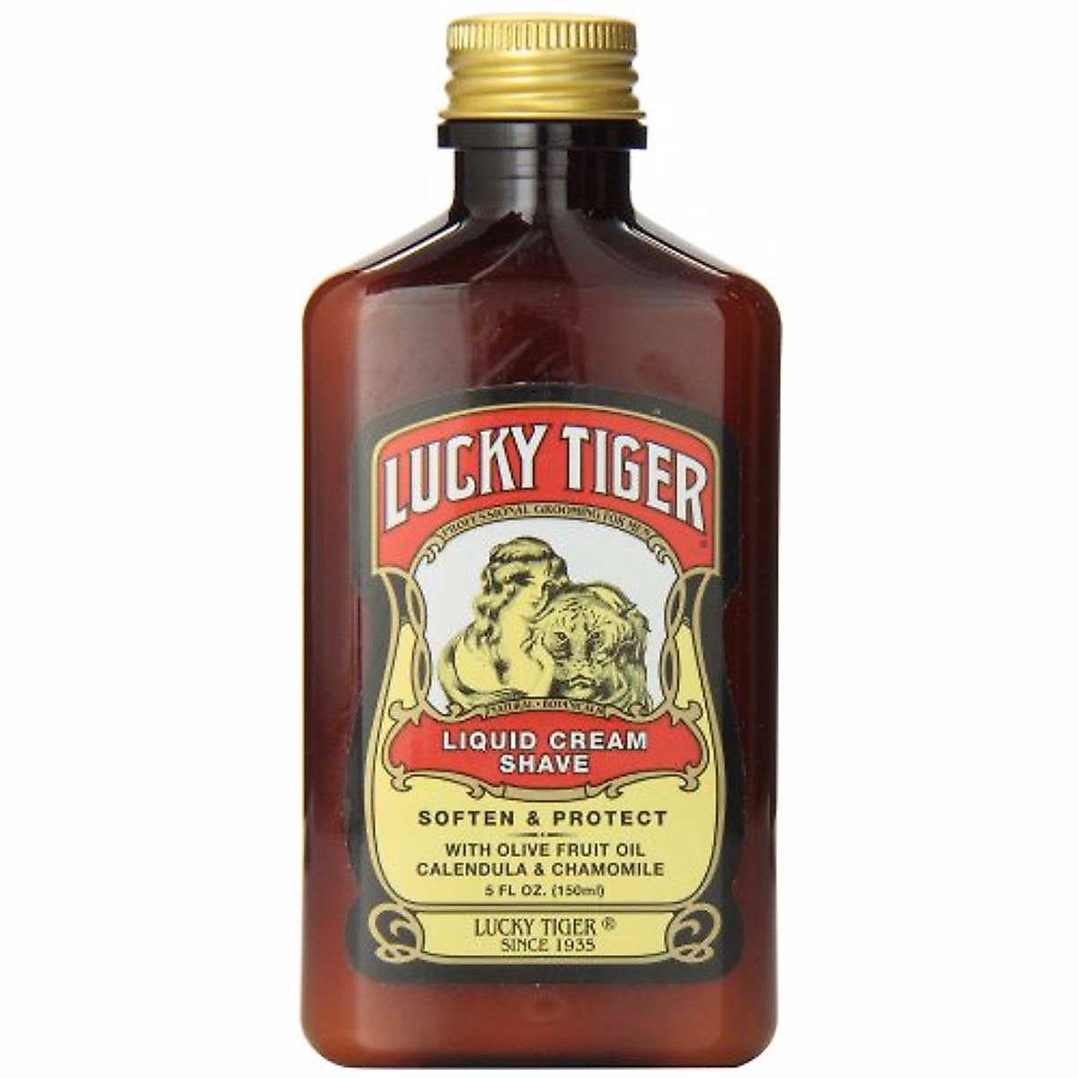 Lucky Tiger Lucky Tiger Liquid Cream Shave, 5 Oz, 5 Oz