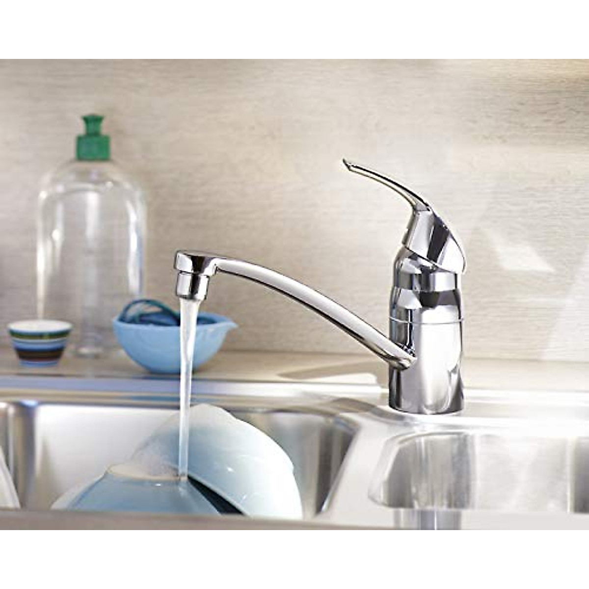 Grohe 30306DC0 SuperSteel Eurosmart Single-Handle Pull-Out Sprayer Kitchen Faucet