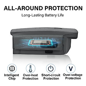 Satonaka 2 Pack Mavic Pro Battery, FB1-3830mAh-11.4V Intelligent Flight Replacement Batteries for DJI Mavic Pro, DJI Mavic Pro Platinum, DJI Mavic Pro Alpine White（Not for Mavic 2 Drone）