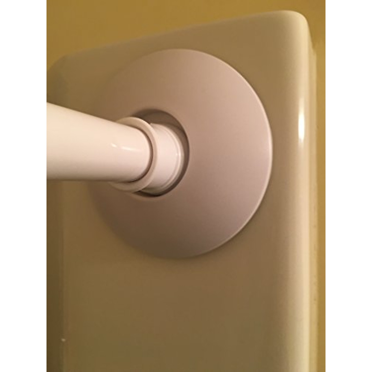 Safety Innovations Stay-Put Shower Curtain Rod Mount, 2 Pack