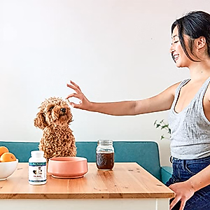 Flea Away All Natural Supplement for Fleas, Ticks, and Mosquitos Prevention for Dogs and Cats, 100 Chewable Treat Tablets, Single