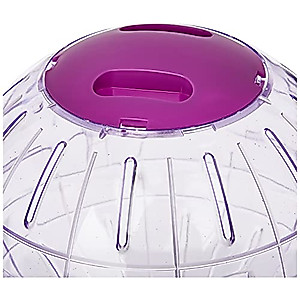 Rosewood Hamster Glitter Ball, Purple