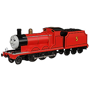 Bachmann Trains - THOMAS & FRIENDS JAMES THE RED ENGINE w/Moving Eyes - HO Scale