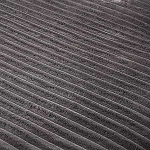 FANYE 74.8" Luxury Twin Chaise Daybed Sofa Couch for Living Room,Modern Corduroy Upholstery Lounge Love Seat Sleeper Sofabed with 6 Piilows