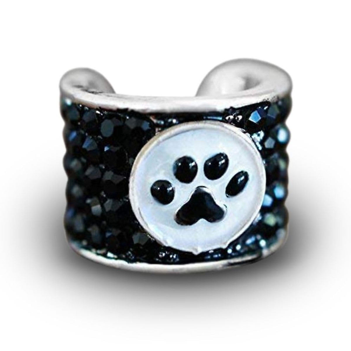 charMED Crystal Stethoscope Charm, Pawprint