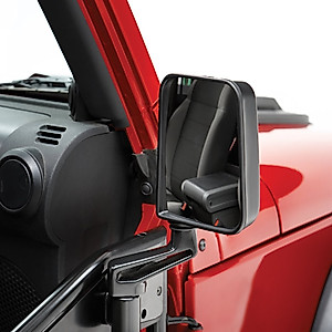 Bestop 5126201 Highrock 4X4 Replacement Mirrors For Wrangler YJ & TJ 1988-2006
