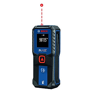 BOSCH GLM20 Blaze 65ft Laser Distance Measure With Real Time Measuring