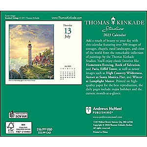 Thomas Kinkade Studios 2023 Day-to-Day Calendar