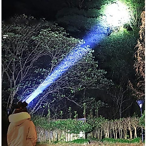 Super Bright Rechargeable High Power Headlamp, LED Headlamp Rechargeable Head Lamp, Head Lamps LED Rechargeable Bright Headlamp, Outdoor Waterproof Camping Running Portable Headlamp (2*White Light)