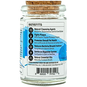 Dr Rose’s Gentle Earth Toothpaste for Pets | All Natural | Oganic | Veterinarian Formulated | Removes Tartar and improves Gum Health - 5oz Unflavored