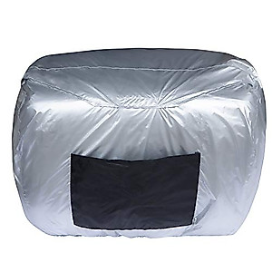 Softclub Waterproof Generator Cover for Universal 1000-2500 Watt for Most Portable Generator, 24.5 x 13 x 18.5inch Silver