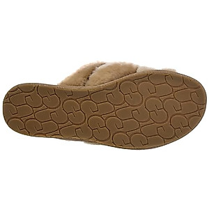 UGG Women's Scuffita Speckles Slipper, Chestnut, 7