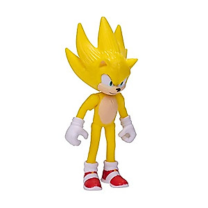 Sonic the Hedgehog 2 Movie Giant Eggman with Super Sonic 2.5" Action Figure Battle Playset