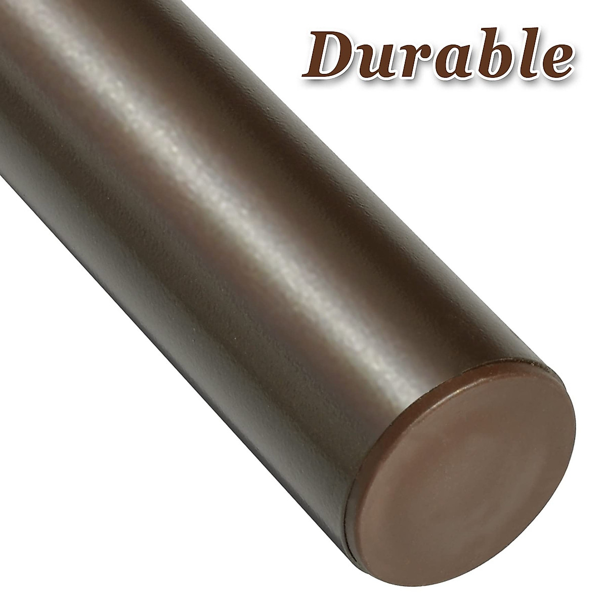 YardGrow Replacement Umbrella Lower Pole for Patio Umbrella, with Bullet Buckle (45.6''L, with bullet buckle) (Brown-45.6''L, with bullet buckle)