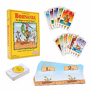 Amigo Games Bohnanza Classic Card Game – Plant & Harvest Your Beans in This Exciting Strategic Game That is Fun for the Whole Family – For Kids & Adults Ages 12 & Older