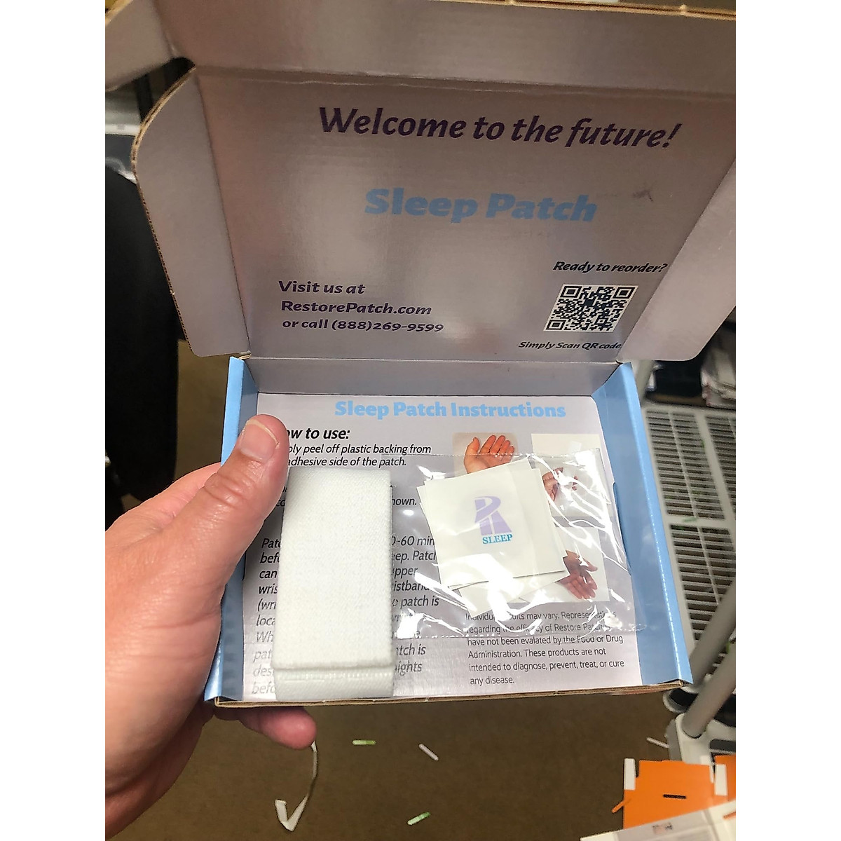 Restore Patch Relaxing Patches - 10 Day Supply Stress Relief Topical - Hypoallergenic, Chemical-Free Calming Bio-Frequency Patches - All Natural Relaxation for The Whole Body (4 Patches)