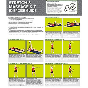Gaiam Restore Stretch & Massage Kit
