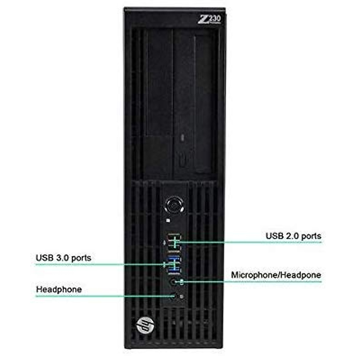 HP Z230 Workstation Gaming Computer Desktop, Intel Core i5-4590, 8GB DDR3 RAM, 240GB SSD & 2TB HDD, USB 3.0, NVIDIA GeForce GT 1030 2GB, HDMI, DVI, WiFi - Windows 10 Professional (Renewed)
