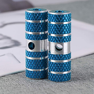 Mountain Bike Pegs Aluminum Alloy Shelf pins Foot pegs Anti-Skid Foot Road Bike Pegs for Bike Bicycle 2 Pair