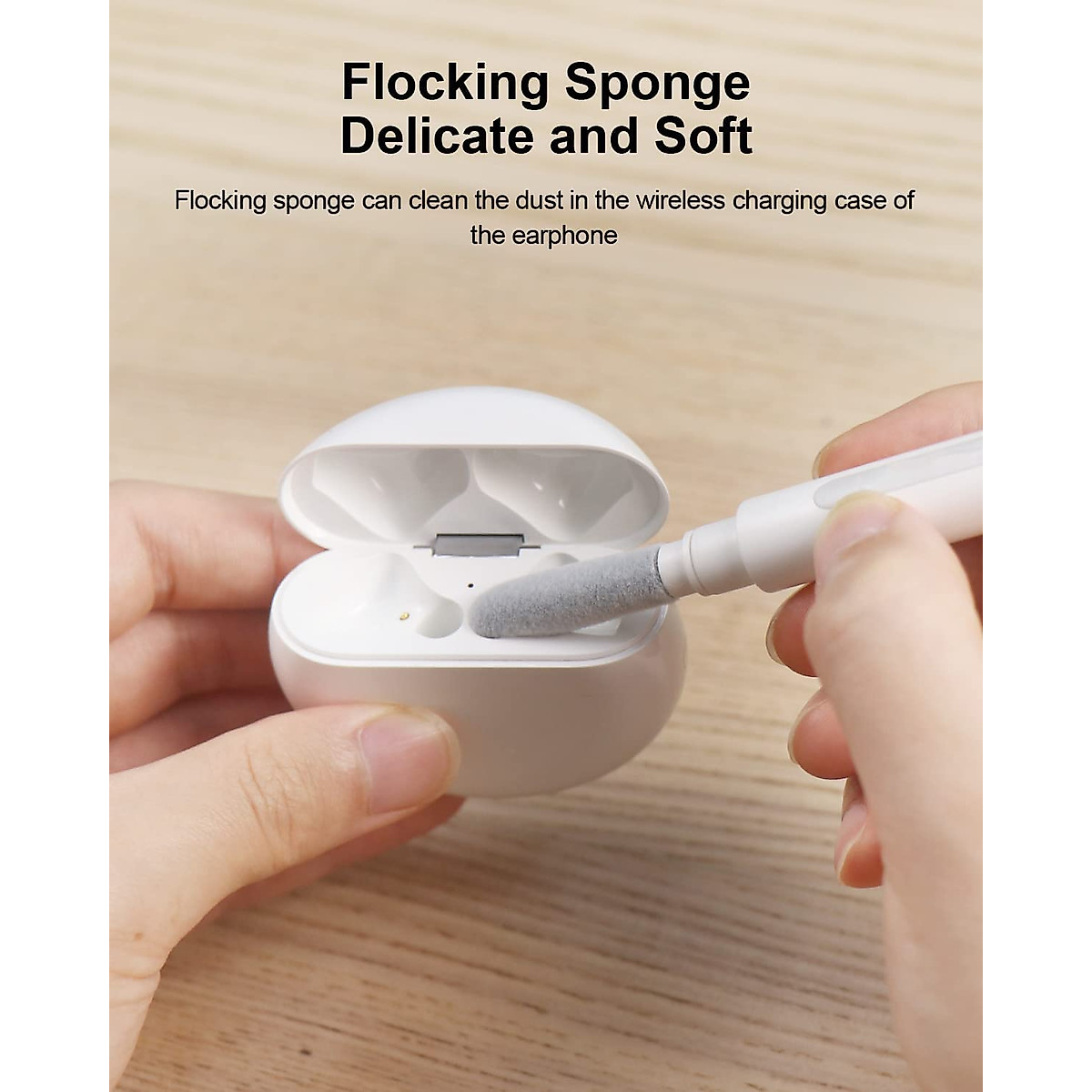 Portable Cleaning Pen Kit Tool Brush for Bluetooth Earbuds Headphone Earphone AirPod 3 in 1 Cleaner