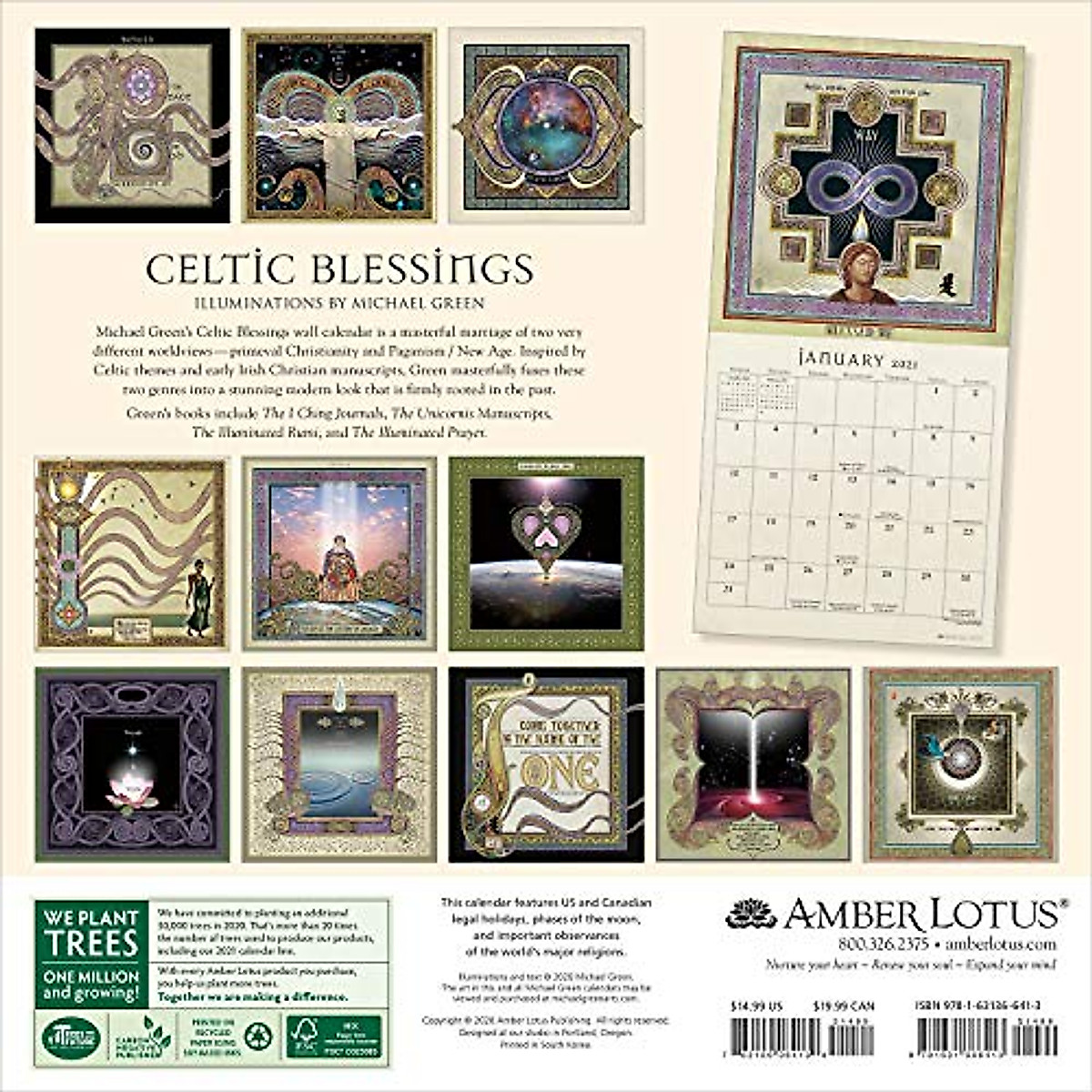 Celtic Blessings 2021 Calendar