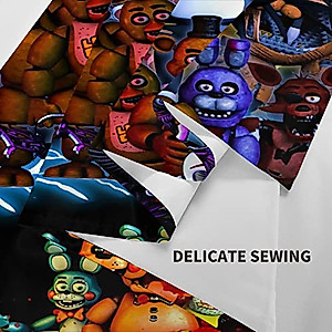 GIMCJOK Five Horror Nights Video At Game Freddy'S Tapestry For Dorm Room,Cute Tapestries Wall Hanging Background Decoration Profession Hanging Blanket Tapestry Curtains- Halloween Tapestry 60x40in