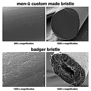 Men-U Pro Black Shaving Brush and Shave Creme Kit