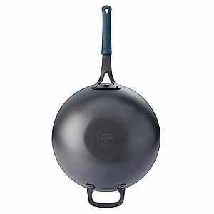 Tramontina 12.5” Carbon Steel Pre-Seasoned Wok 12.5 in 31.7 cm