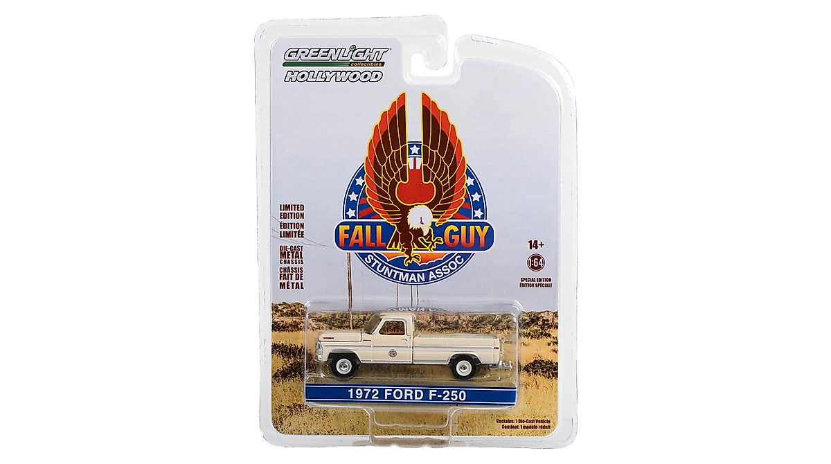 Greenlight Fall Guy 1972 F-250 1:64 Diecast Model Car