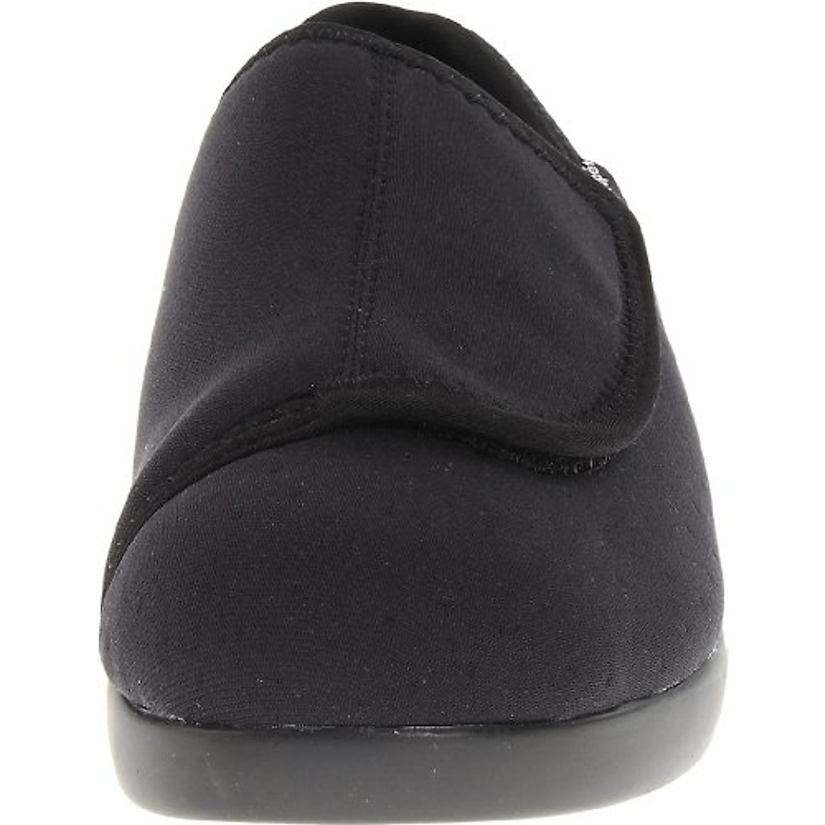 Propét Womens Cush 'N Foot Slipper, Black, 9 US