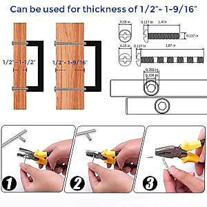 Ravinte 20 Pack 5 Inch Kitchen Square Cabinet Handles Matte Black Cabinet Pulls Black Drawer Pulls Kitchen Cabinet Hardware Kitchen Handles for Cabinets Cupboard Handles Drawer Handles