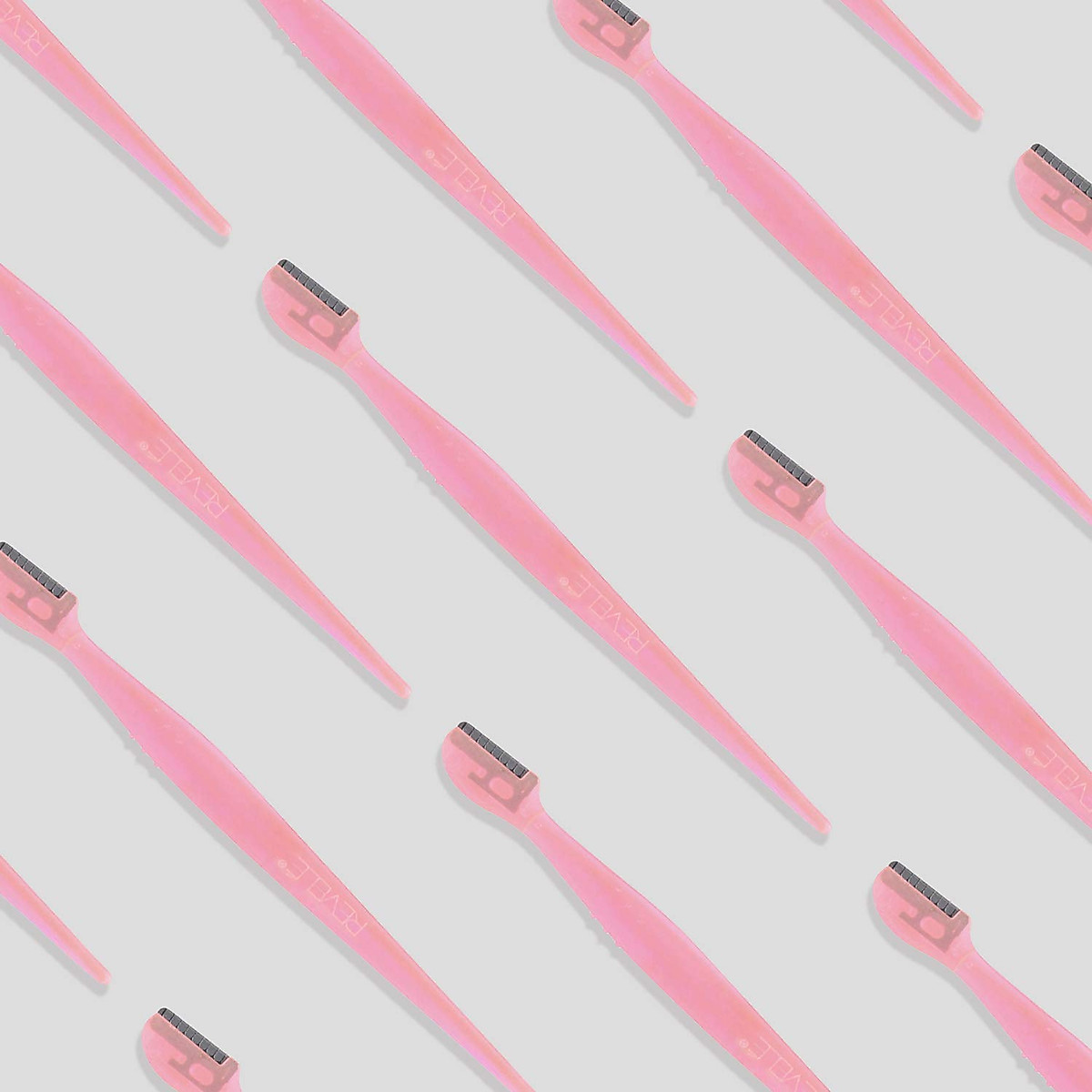 Pack of 3 Revele Precision Eyebrow and Bikini Razors for Painless Hair Removal Facial Shaver Derma-planing Shaving Tool with Precision Cover for Men & Women