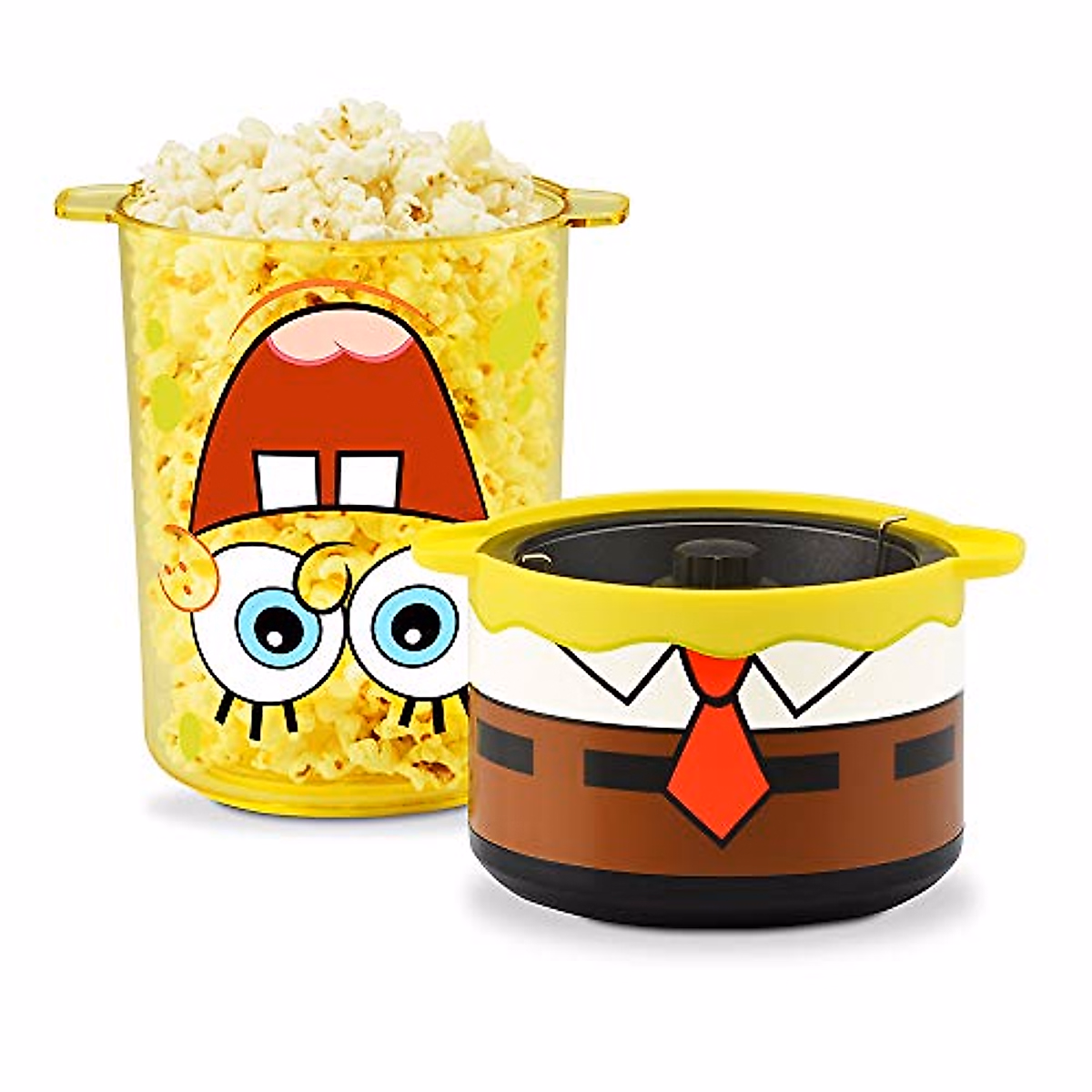 Nickelodeon NKL-60 Spongebob Stir Popcorn Popper, One Size, Yellow