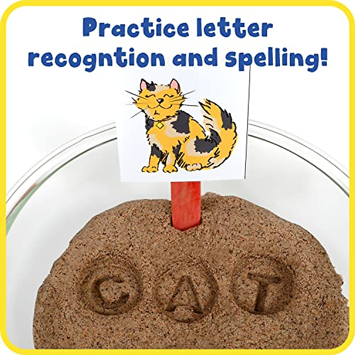 READY 2 LEARN Easy Grip Dough and Paint Stampers - Uppercase Alphabet - Set of 27 - Ages 2+ - Easy to Hold Letter Stamps for Kids