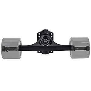 Yosoo Health Gear 2 Pack 4-8 Inch Black Aluminum Alloy Skateboard Trucks, Longboard Skateboard Trucks Surf Skate Trucks Skateboard Tool