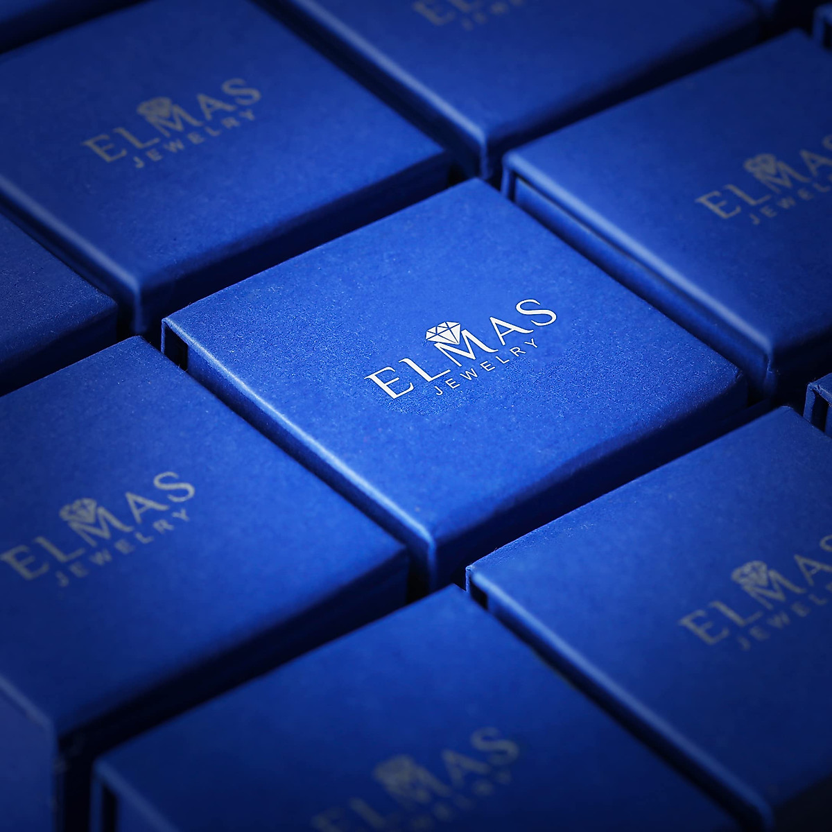 Elmas 1/5ct Round White Diamond 925 Sterling Silver Lariat Drop Y Cluster Circle Pendant Necklace for Women