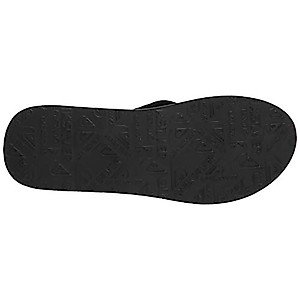 Quiksilver Men's Carver Suede 3 Point Flip Flop Athletic Sandal, Grey 1, 11