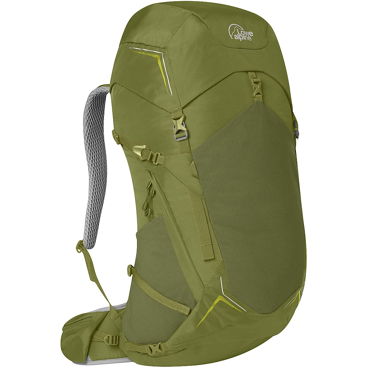 Lowe Alpine AirZone Trek Backpack for Day or Short Hikes, AirZone Trek 45:55 Liter, Fern