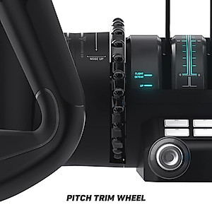 Turtle Beach VelocityOne Flight Universal Control System - Xbox Series X & Xbox Series S, Xbox One & Windows 10 & 11 PCs with Yoke Handle, Throttle Quadrant, Trim Wheel & Rudder Controls