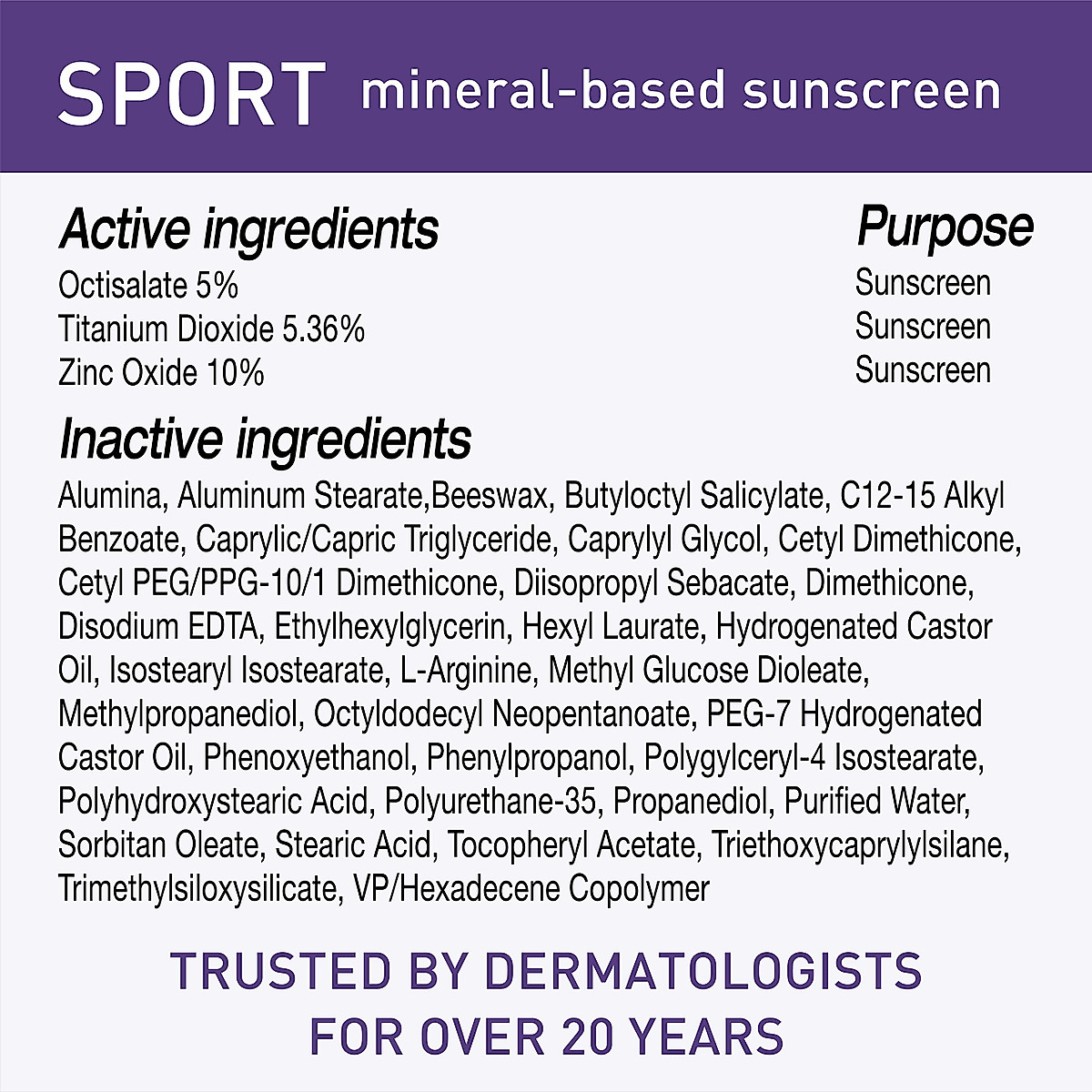 BLUE LIZARD Sport Mineral-Based Sunscreen Lotion - SPF 50+ - 3 oz