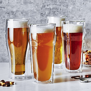 ZWILLING Sorrento Double Wall Pint Glass, 4-pc